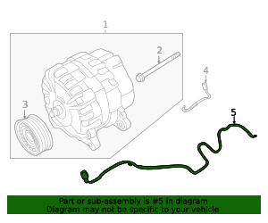Battery Cable 992-971-235-A - Reliable Power Connections | AutoNation Parts