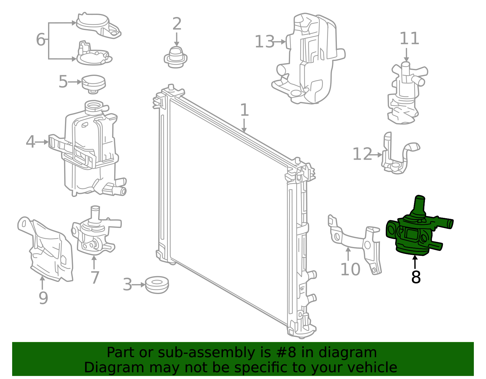 G9040-42040 - High-Quality Drive Motor Inverter Cooler Water Pump for ...