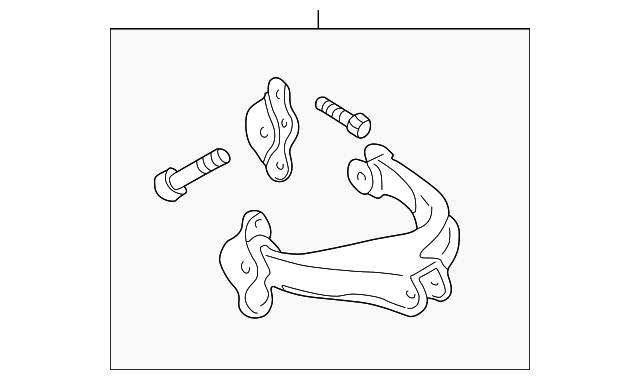 55110-38601 - Upper Control Arm 2001-2006 Kia Optima | Kia.Parts Store