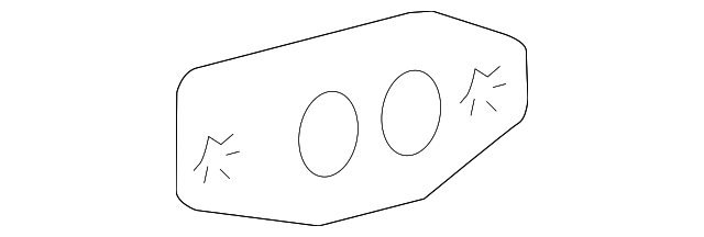 2014-2020 GM Oil Cooler Adapter Gasket 12623359 GM | GMPartsDirect.com