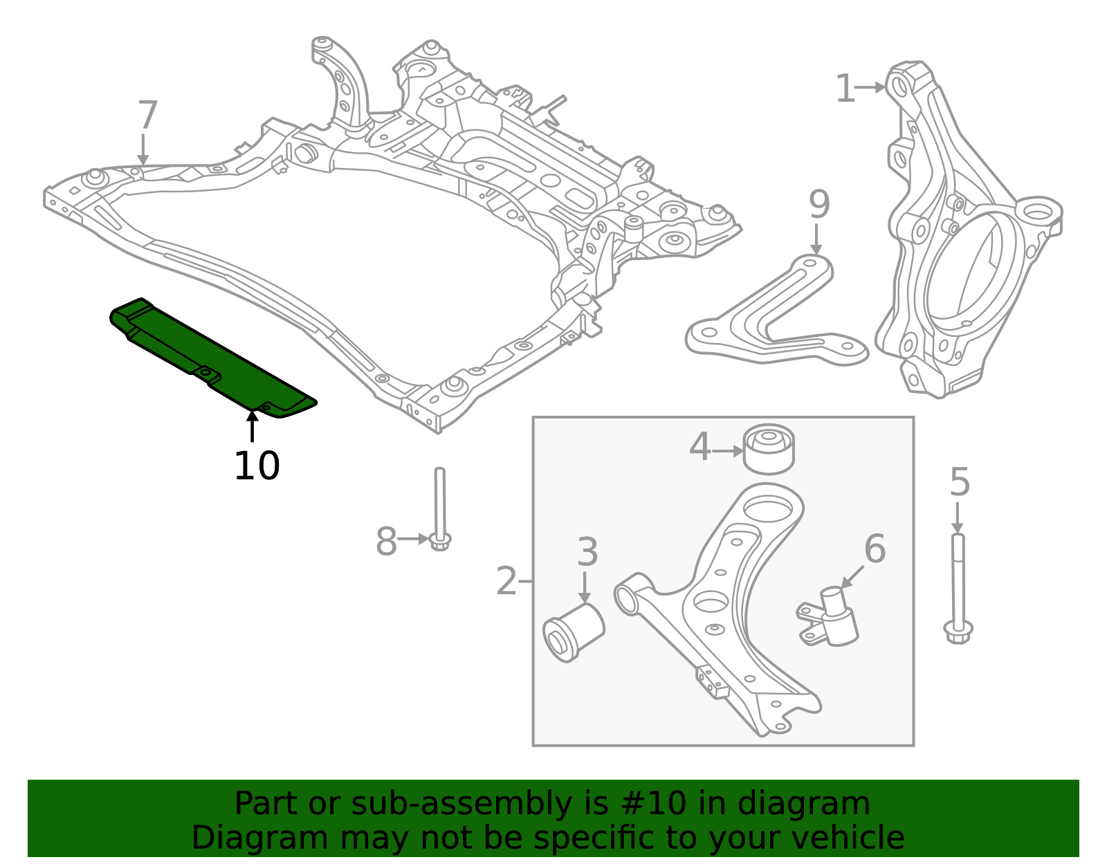 2021-2025 Hyundai Access Cover 84291-AA000 | QuirkParts
