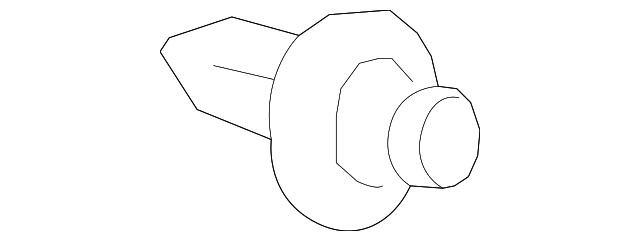 1991-2022 Acura Rear Shield Clip 91545-SE0-003 | AcuraPartsNow.com
