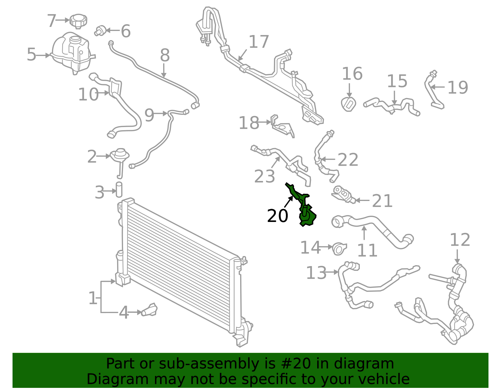 Genuine Auxiliary Pump for 2020-2025 Volvo | Part# 31493259 | Over 30% ...