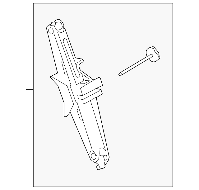 2014-2023 Ford Transit Connect | Jack Assembly | KT1Z-17080-C | Walls ...