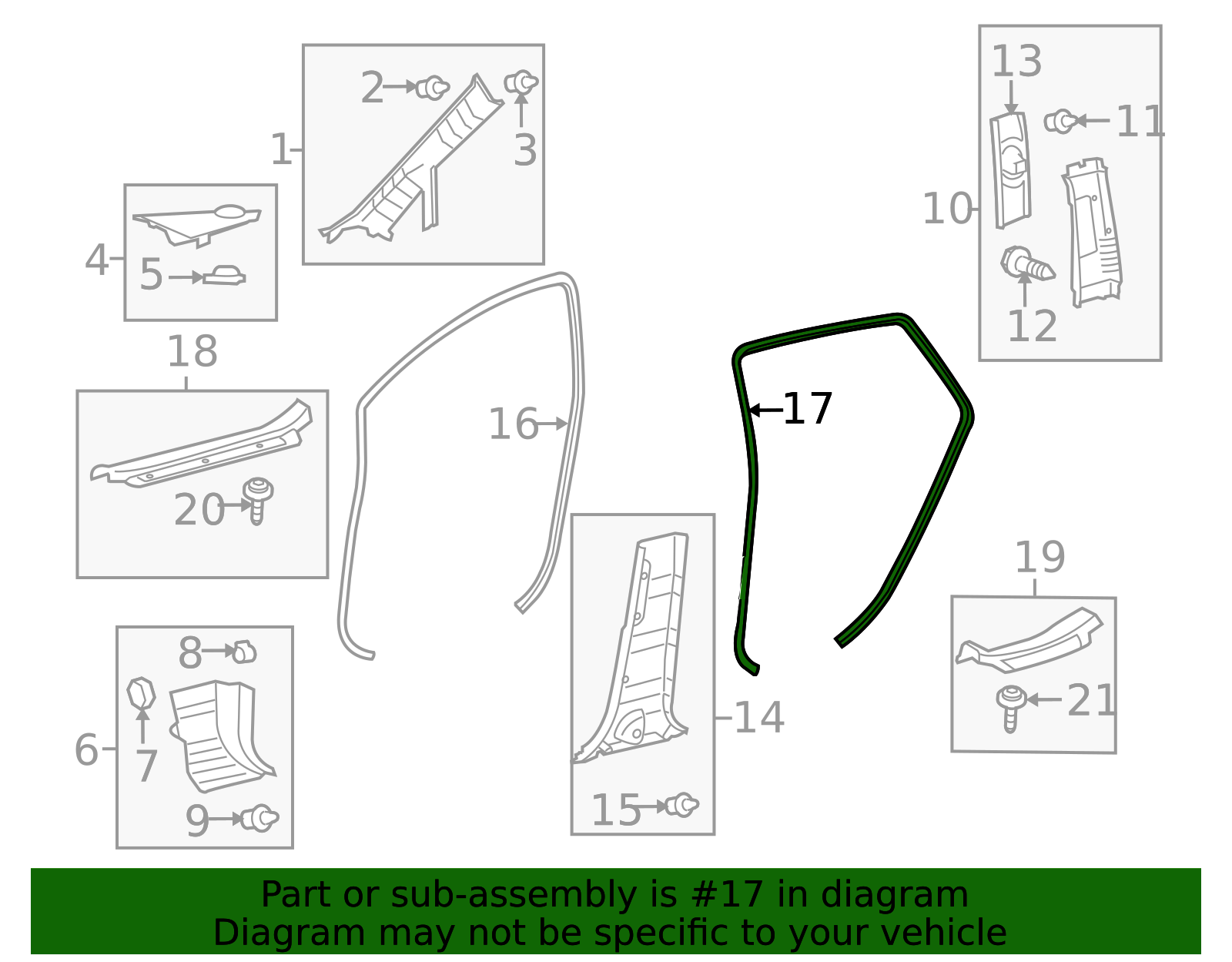 Door Seal – OEM Weatherproofing for a Quieter Ride | AutoNation Parts