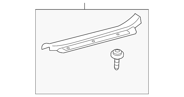 2009-2015 Toyota Venza Scuff Plate 67914-0T012-B0 | Toyota Parts Center