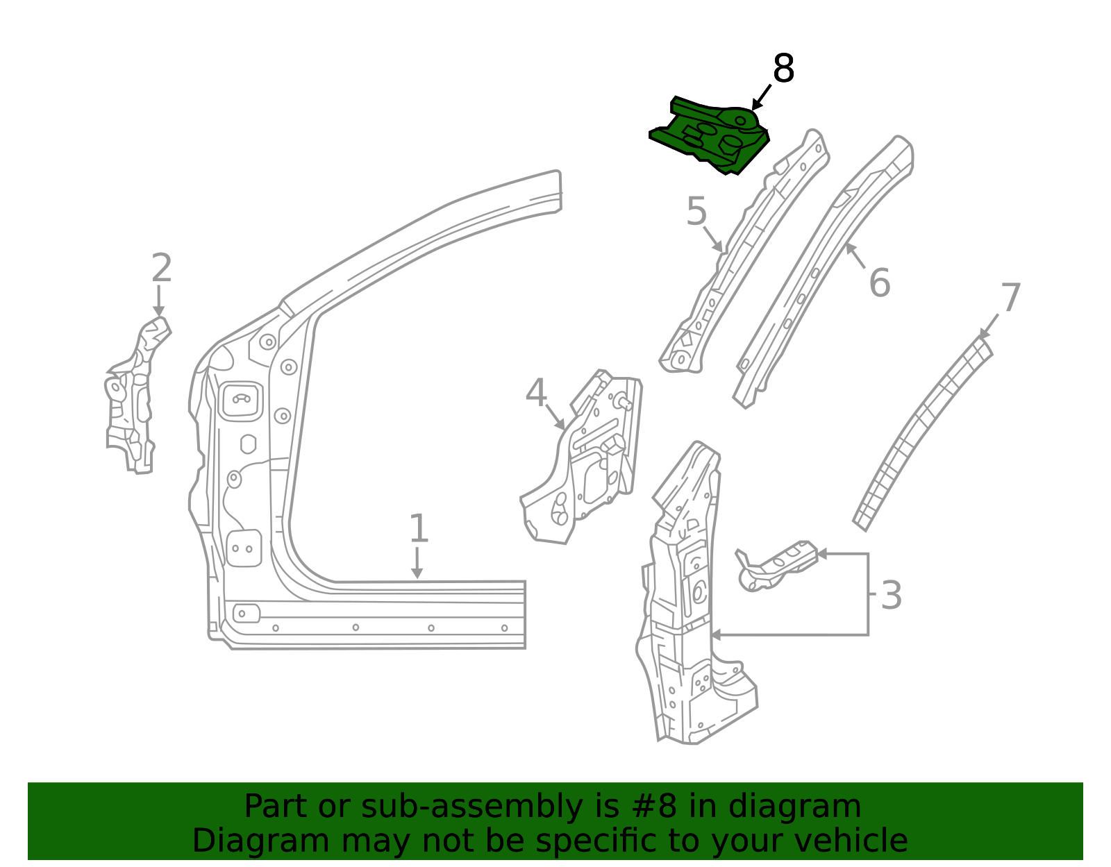 D10E-71-24Z - Upper Reinforced - 2016-2020 Mazda CX-3 | Mazda Parts Factor