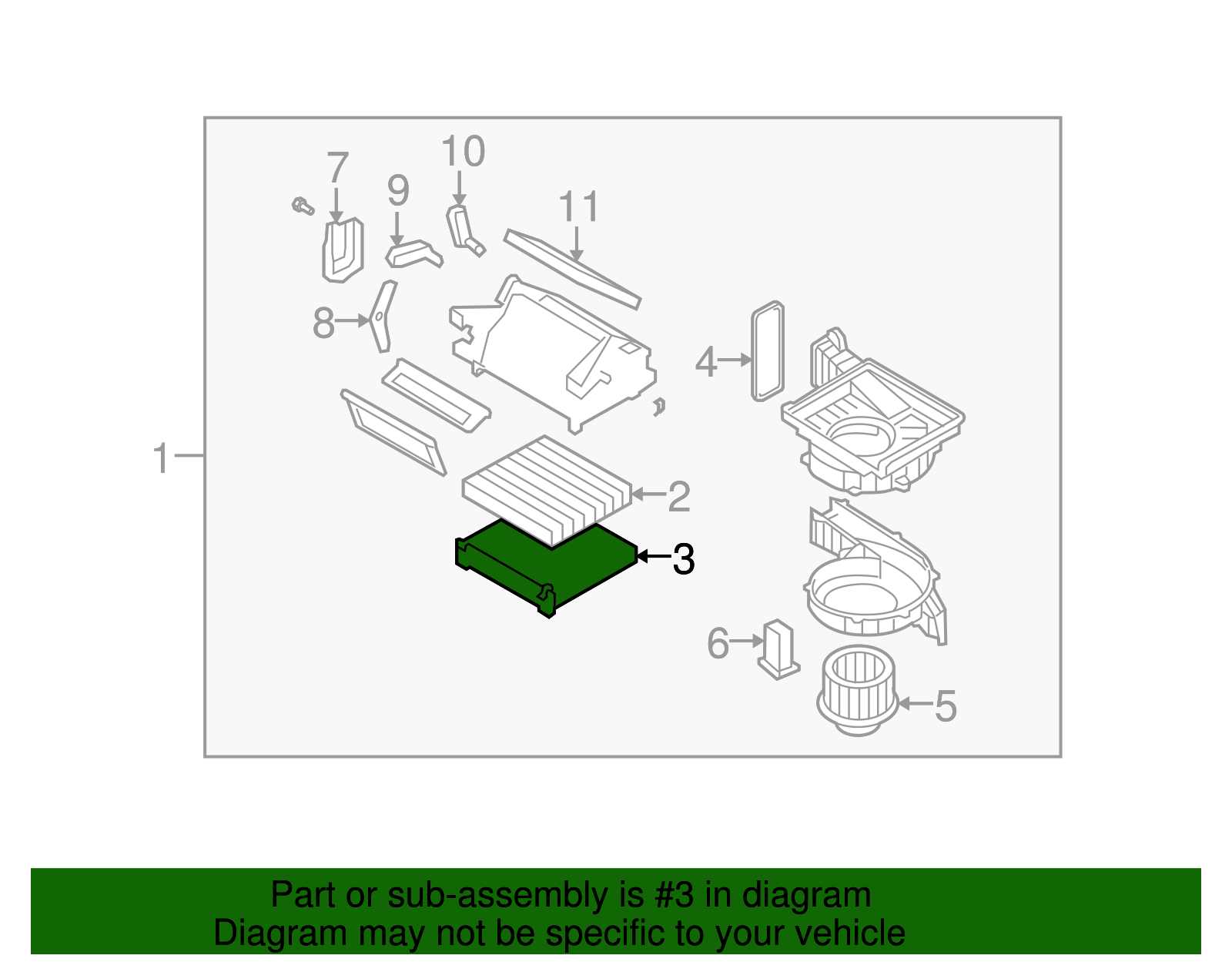 Hyundai - 97129-2G000 - Cover - 2009-2011 Hyundai Azera | OEM Hyundai ...