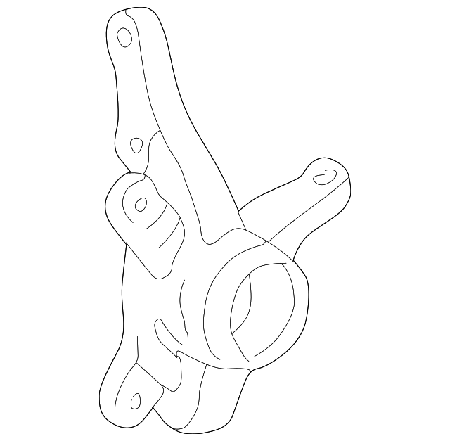 51716-2D010 - Knuckle - 2001-2004 Hyundai Elantra | World OEM Parts Hyundai