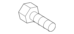 2012-2024 Porsche Air Cleaner Cover Bolt PAF-009-808 | Sunset Porsche Parts