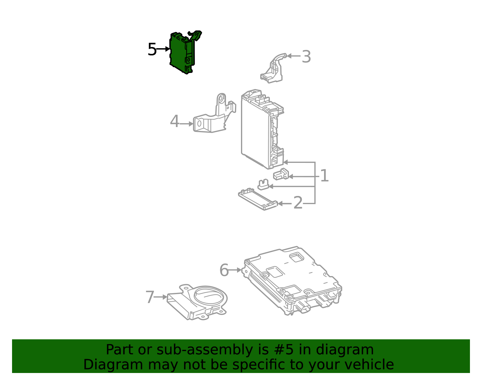 2024-2025 Toyota Land Cruiser Computer 89100-60090 | Toyota Parts Center