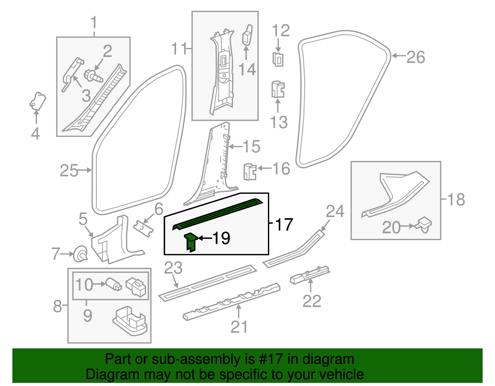 Door Sill Plate 212-686-01-36-9051 - Genuine Mercedes-Benz Protection ...