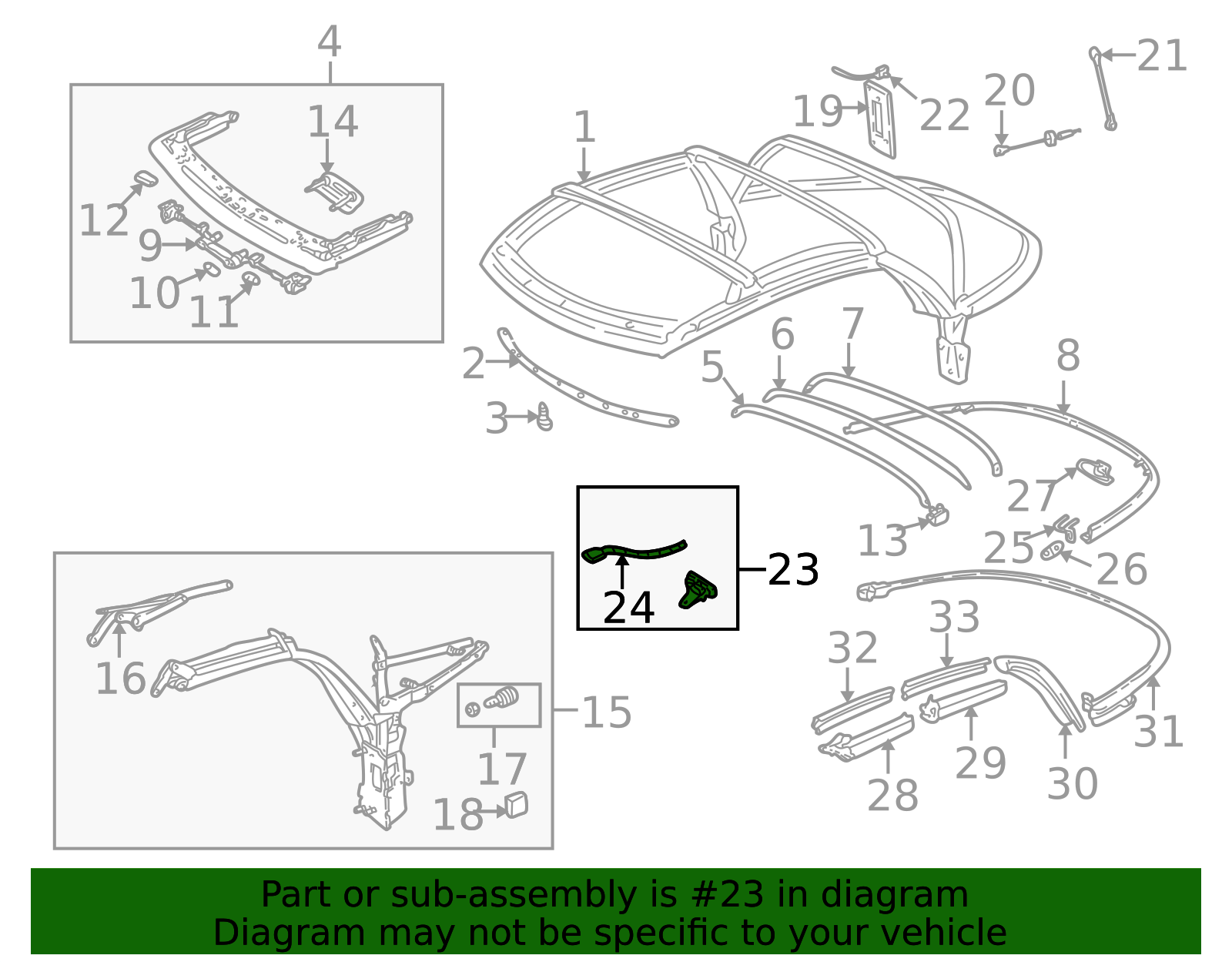 Genuine Latch for 1999-2003 Saab 9-3 | Part# 4851556 | Over 30% Off All ...