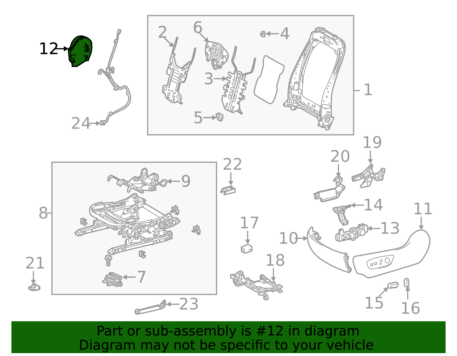 2020-2025 Toyota Highlander Inner Side Panel 71862-0R100-B0 | MotorMotor