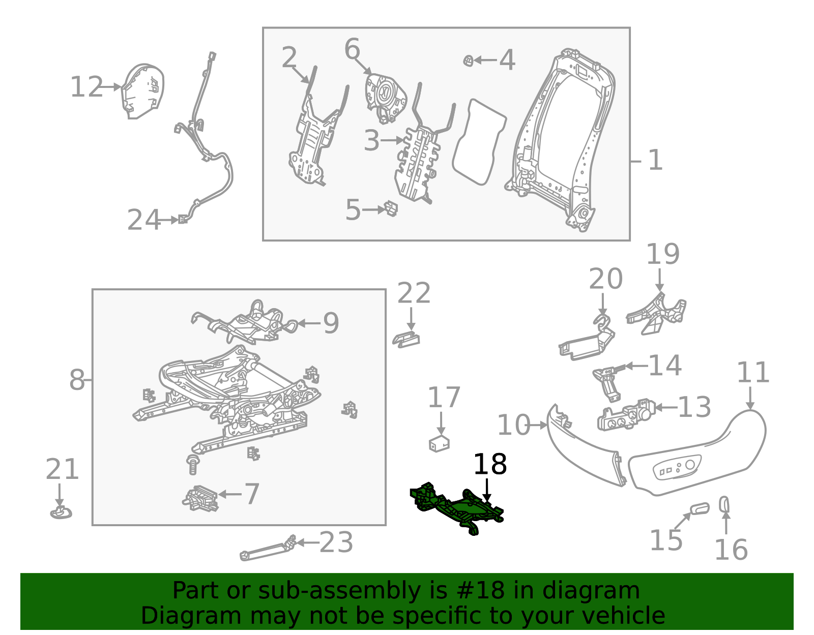 Toyota Parts Power Seat Wiring Harness Bracket 7181B-0R010 | Toyota ...