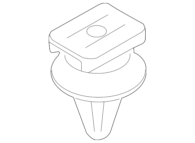 2017-2025 Mazda Wheel Opening Molding Retainer Clip KB8B-51-W24A ...