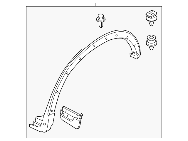 2023-2024 Mazda CX-5 Wheel Opening Molding KPG1-51-W50B ...
