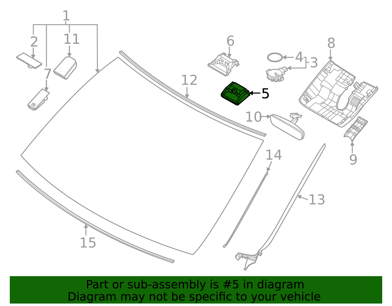 Hyundai - 99211-AR100 - Lane Assist Cmra - 2022-2023 Genesis GV70 | OEM ...