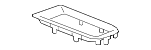 2019-2023 GM Black Front Floor Console Armrest Stowage Tray 84164813 ...