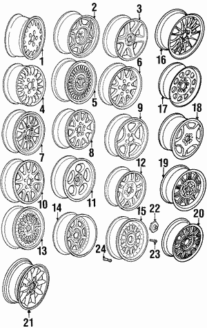 Shop BMW Wheels Online | OEM Parts Online