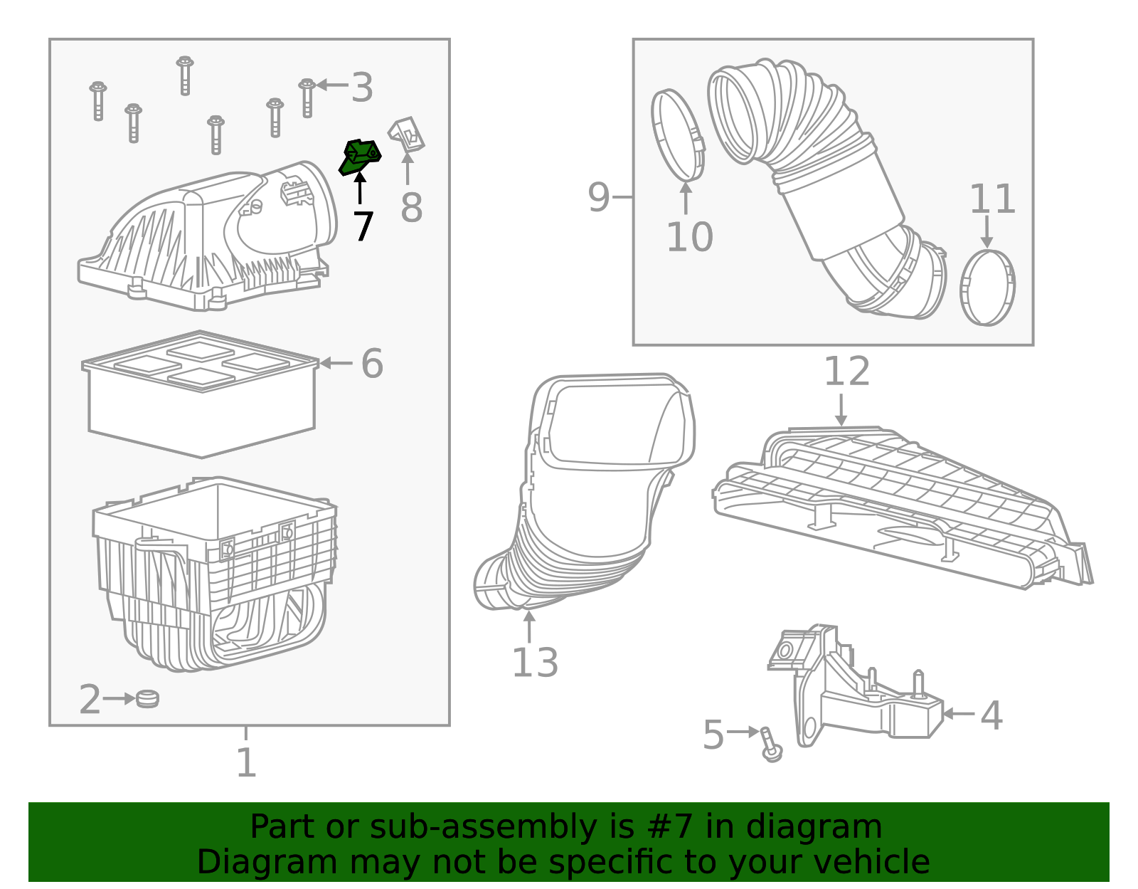 2007-2024 Mopar Intake Manifold Tmap Sensor 68282012AB | Mopar Parts Canada