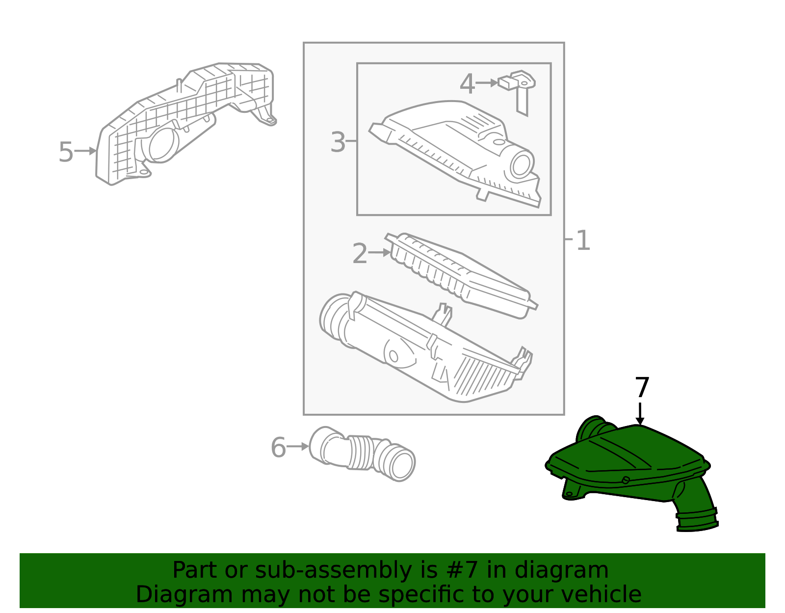 17861-75220 - Engine Air Intake Hose Adapter - 2005-2023 Toyota | OEM ...