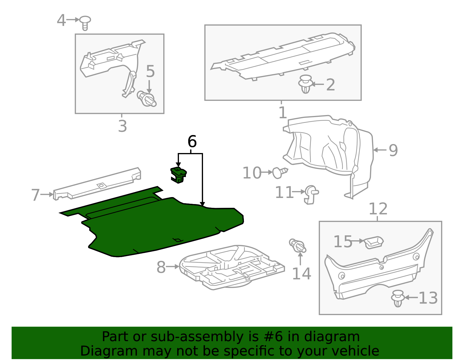 64770-06290-C0 - High-Quality Floor Cover Panel for 2015-2017 Toyota ...