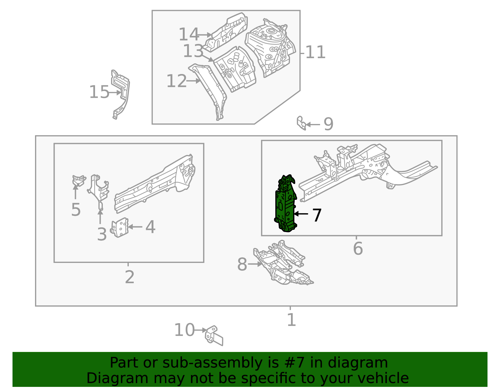 751A6W180P - Plate, Front Side Member, Right-hand 2022-2024 Mitsubishi ...