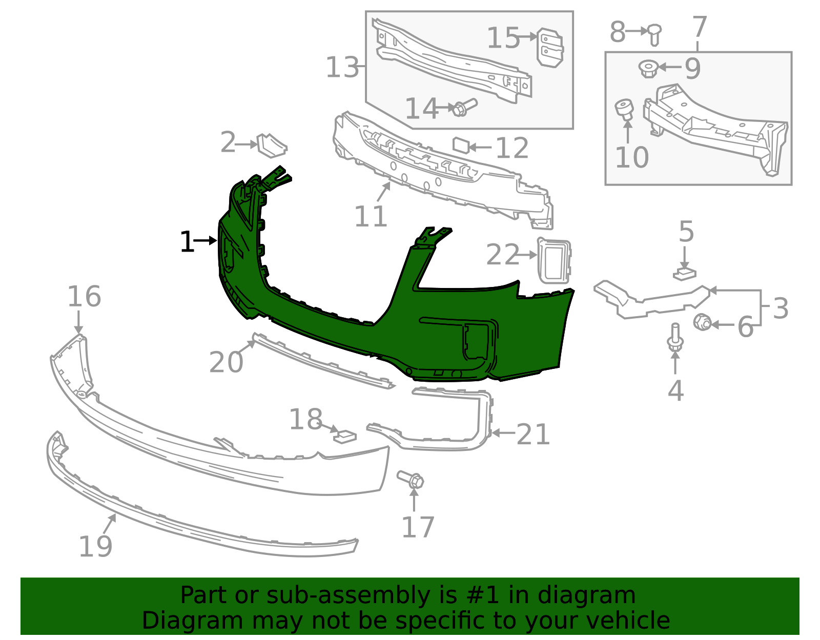 Buy Genuine GM Auto Parts - Fascia (Part # 84243275) | GM Parts Store