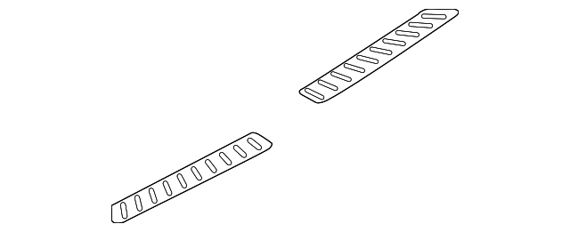 51479892173 - 2020-2024 BMW X3 Sill Plate Insert (51-47-9-892-173 ...
