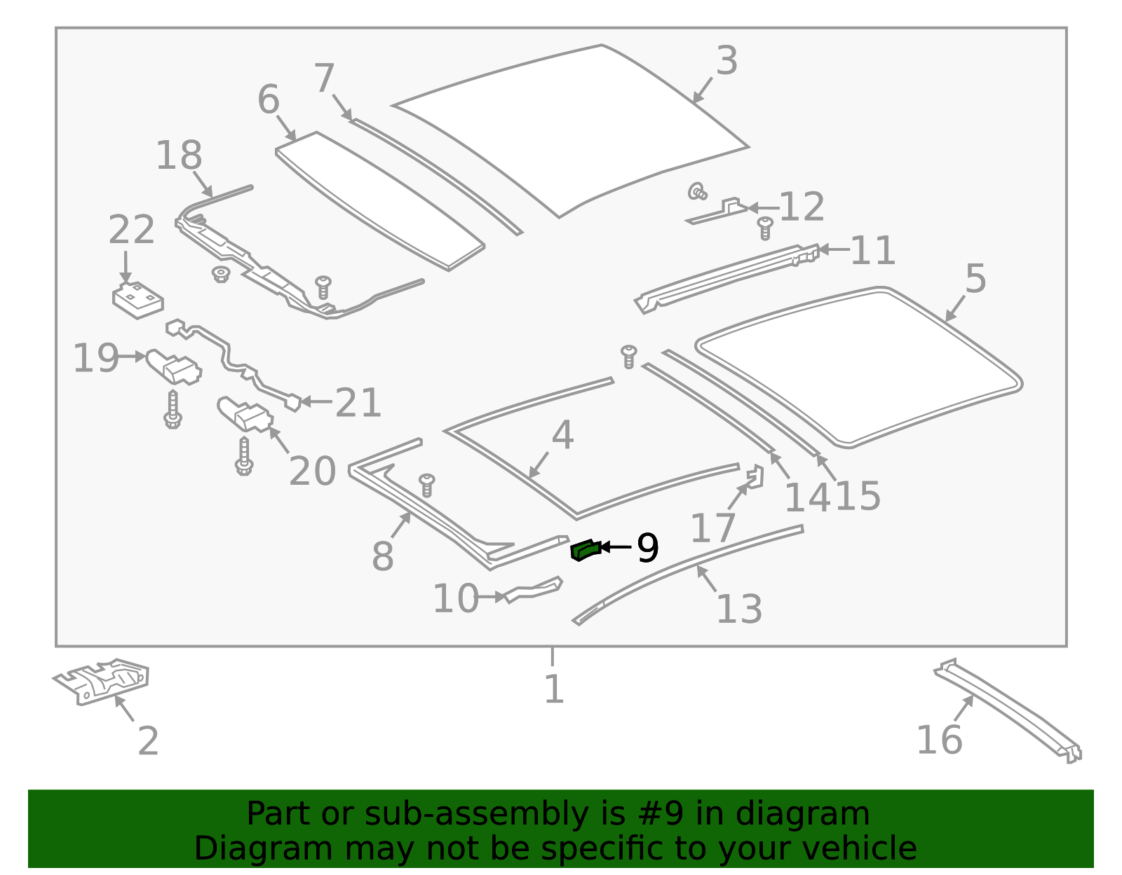 Genuine OEM Air Deflector Bearing | 177-782-11-00-64 | Fits Select 2019 ...
