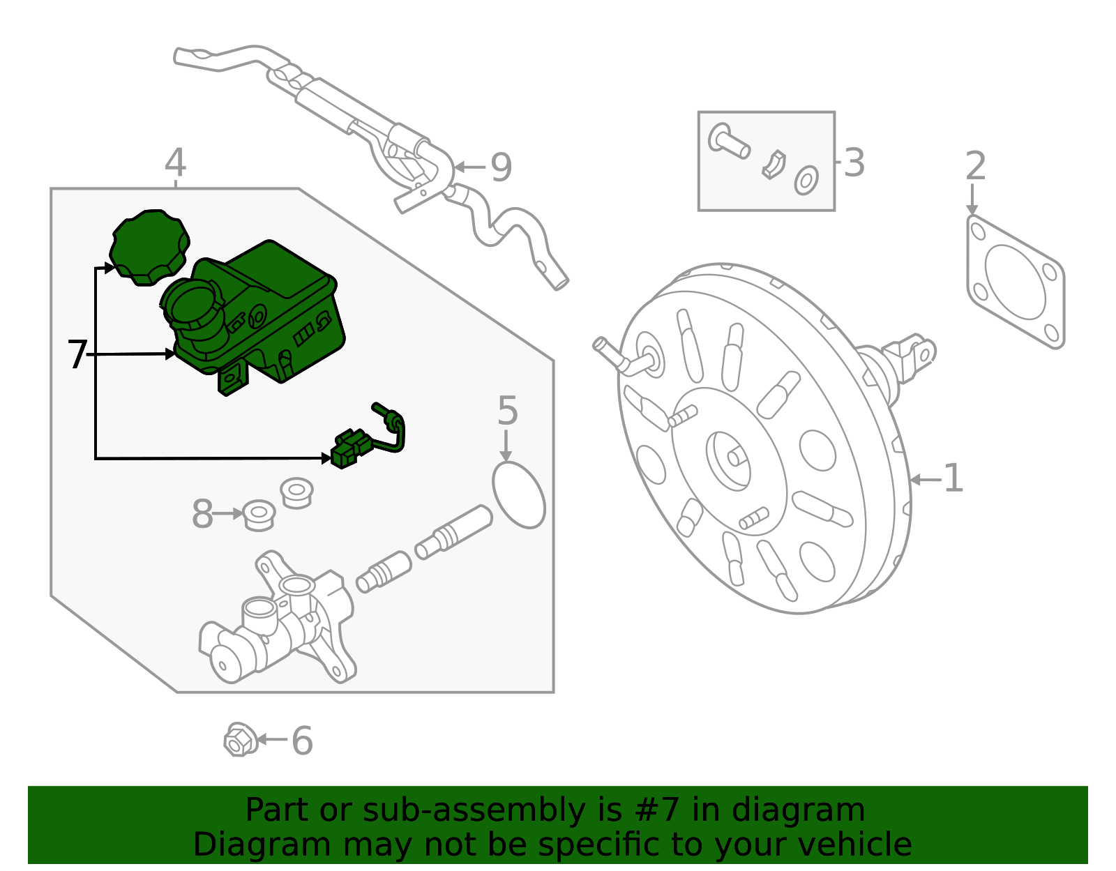 58529-F6500 - Master Cylinder Reservoir 2020 Kia Cadenza | Kia.Parts Store