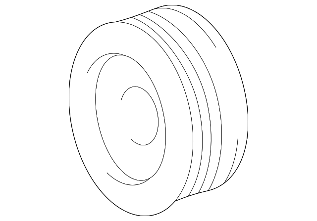 Genuine Toyota Idler Pulley part# 16603-28030 for 2007-2011 Toyota ...