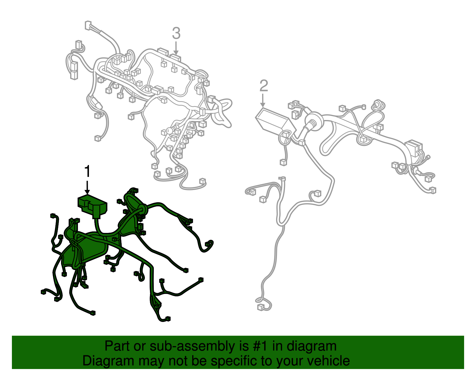 32100-TJZ-A01 - 2018 Honda Ridgeline - Wire Harness R Cabin | All ...