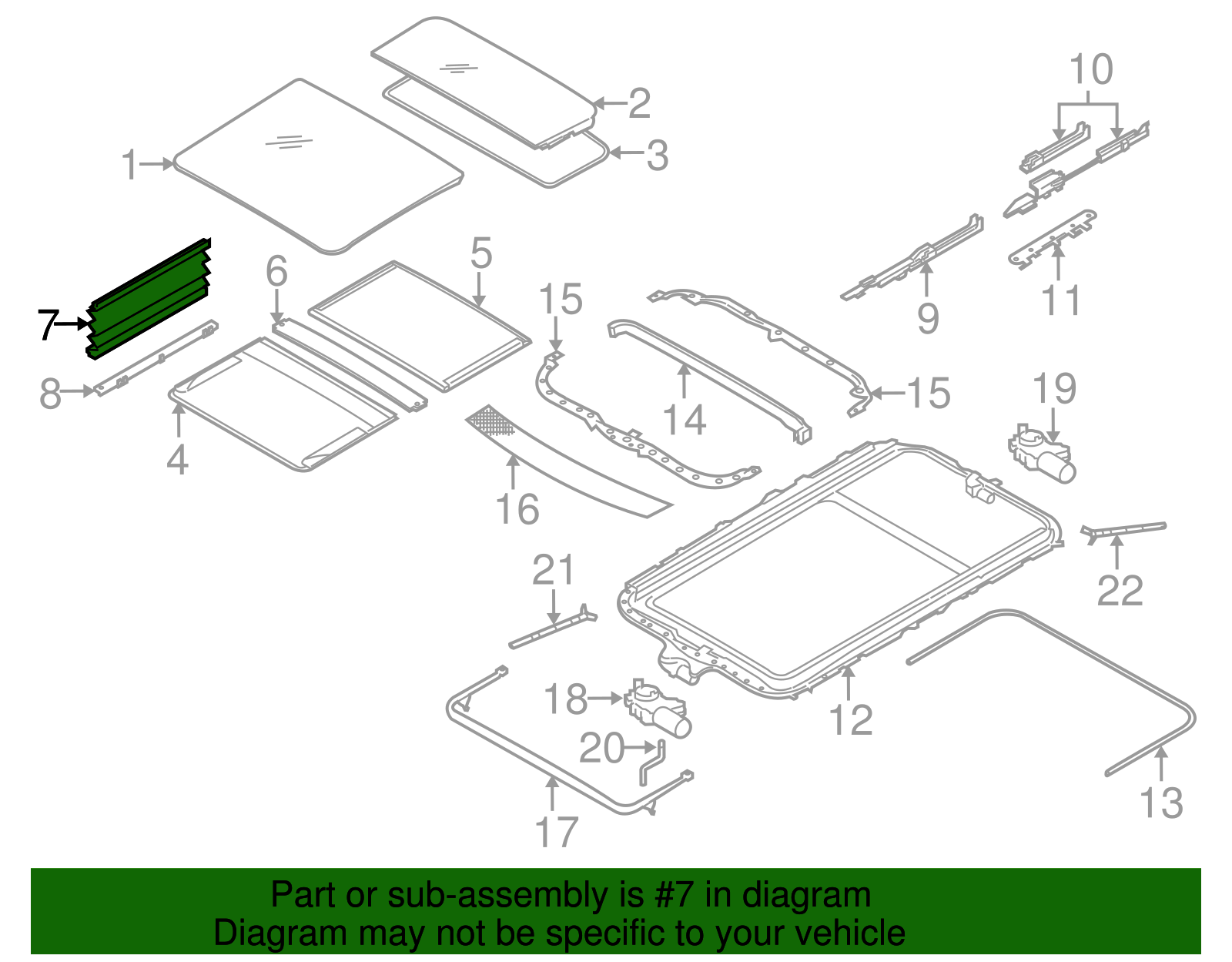 54107131036 - 2004-2010 BMW X3 Boot (54-10-7-131-036) | BMW of South ...