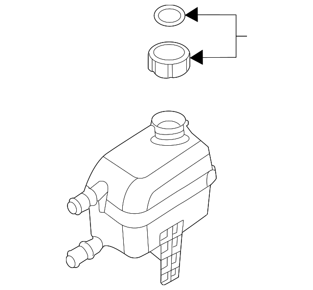 2022-2024 Hyundai Ioniq 5 Auxiliary Reservoir 25430-GI000 | MotorMotor