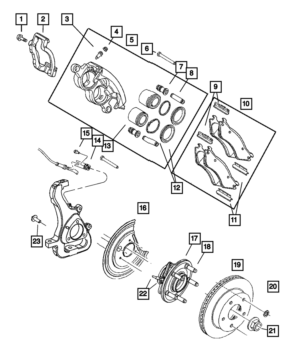 2002-2005 Dodge Ram 1500 OEM NEW 02-2006 Mopar Dodge Ram 1500 Left ...