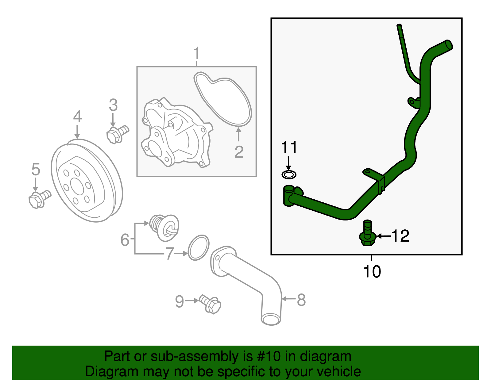 2017-2025 Subaru By-Pass Pipe 14049AA781 | OEM Parts Online