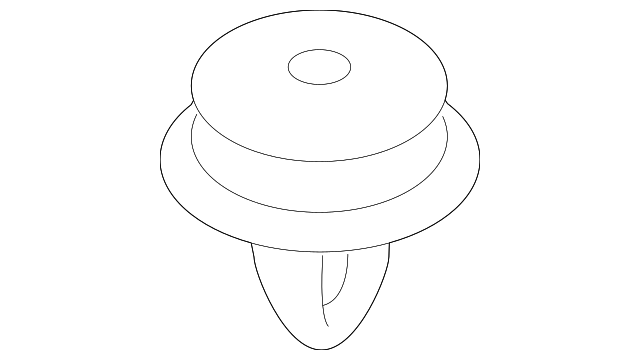 KB8A-51-W24A - Lower Molding Clip 2017-2025 Mazda | Mazda-Parts