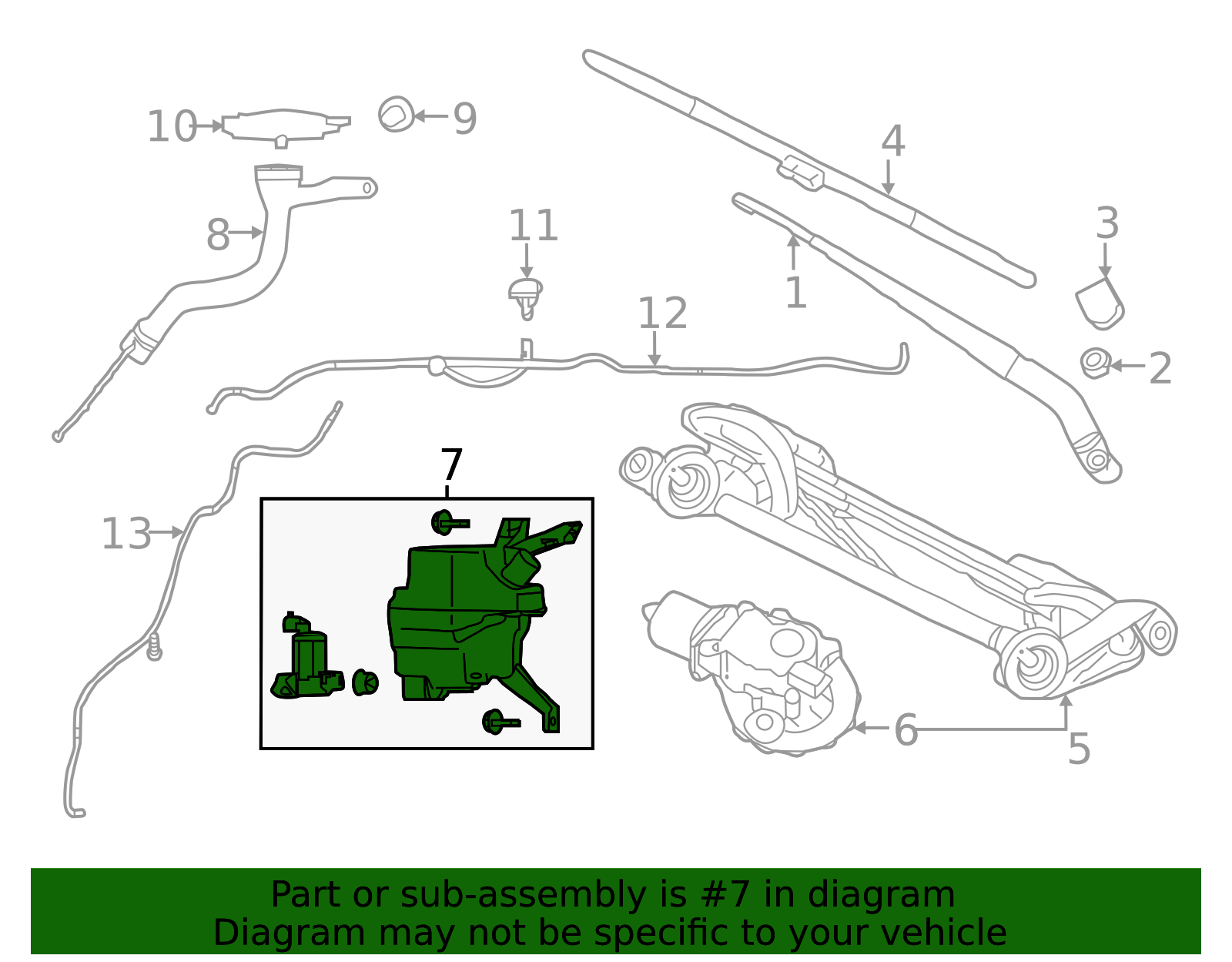 28910-6WK0A - Reservoir 2020-2025 Nissan LEAF | Official Nissan Parts Store
