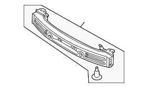 2007-2015 Ford Impact Bar AT4Z-17757-B | Miracle Ford Parts
