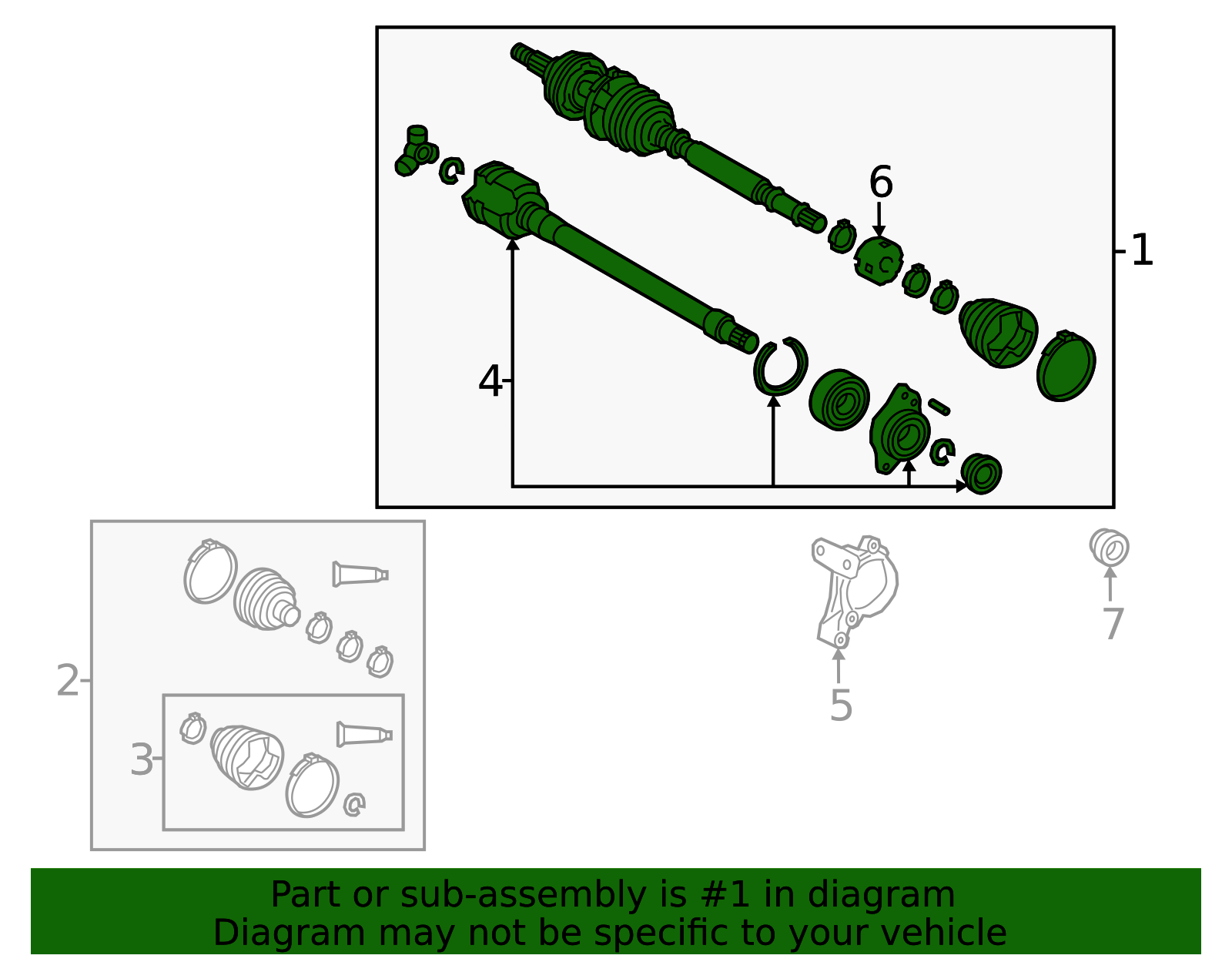43410-AQ010 - High-Quality Axle Assembly for 2025 Toyota Camry ...