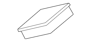 2018-2025 Mitsubishi Eclipse Cross Air Filter 1500A672 | Mitsubishi ...