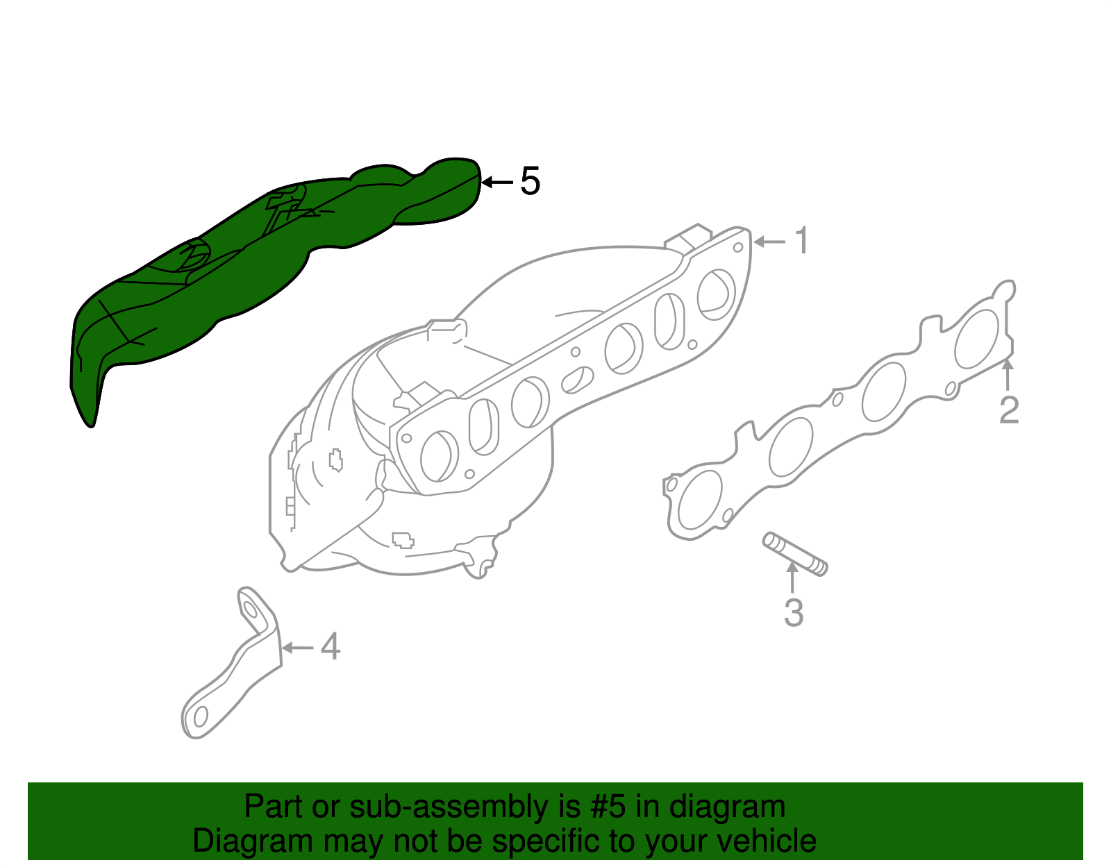 2017-2023 Nissan Heat Shield 16590-4BC0A | Nissan Parts Central