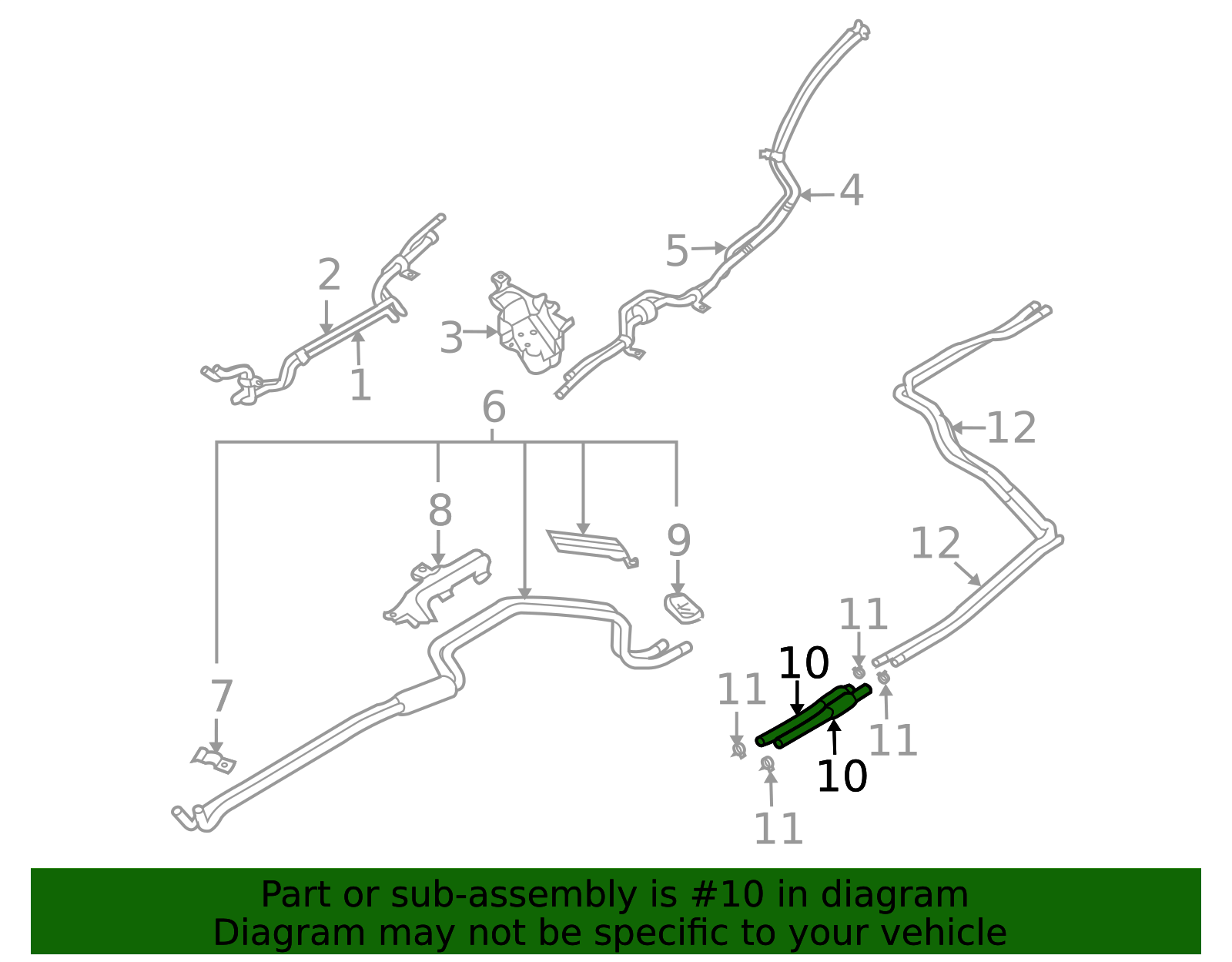 Heater Hose - Keep Cabin Warm with OEM Flow 97545-3J000 | AutoNation Parts