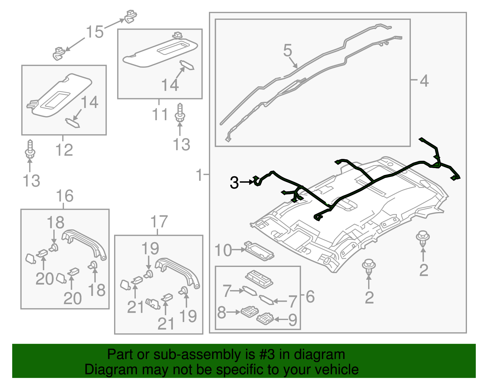 2017-2025 Mazda CX-5 Wire Harness KN3L-67-100 | RealMazdaParts.com
