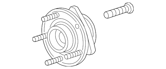 2014-2024 GM Hub & Bearing 13552402 | Capital Chevy Parts