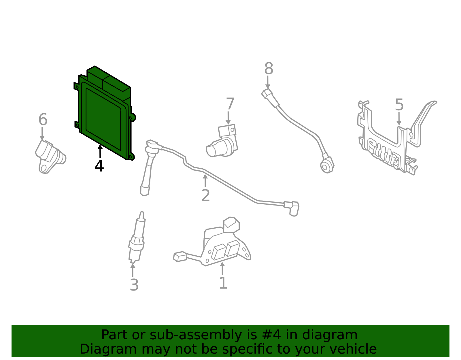 39180-23821 - Ecm 2011 Kia Soul | Kia.Parts Store