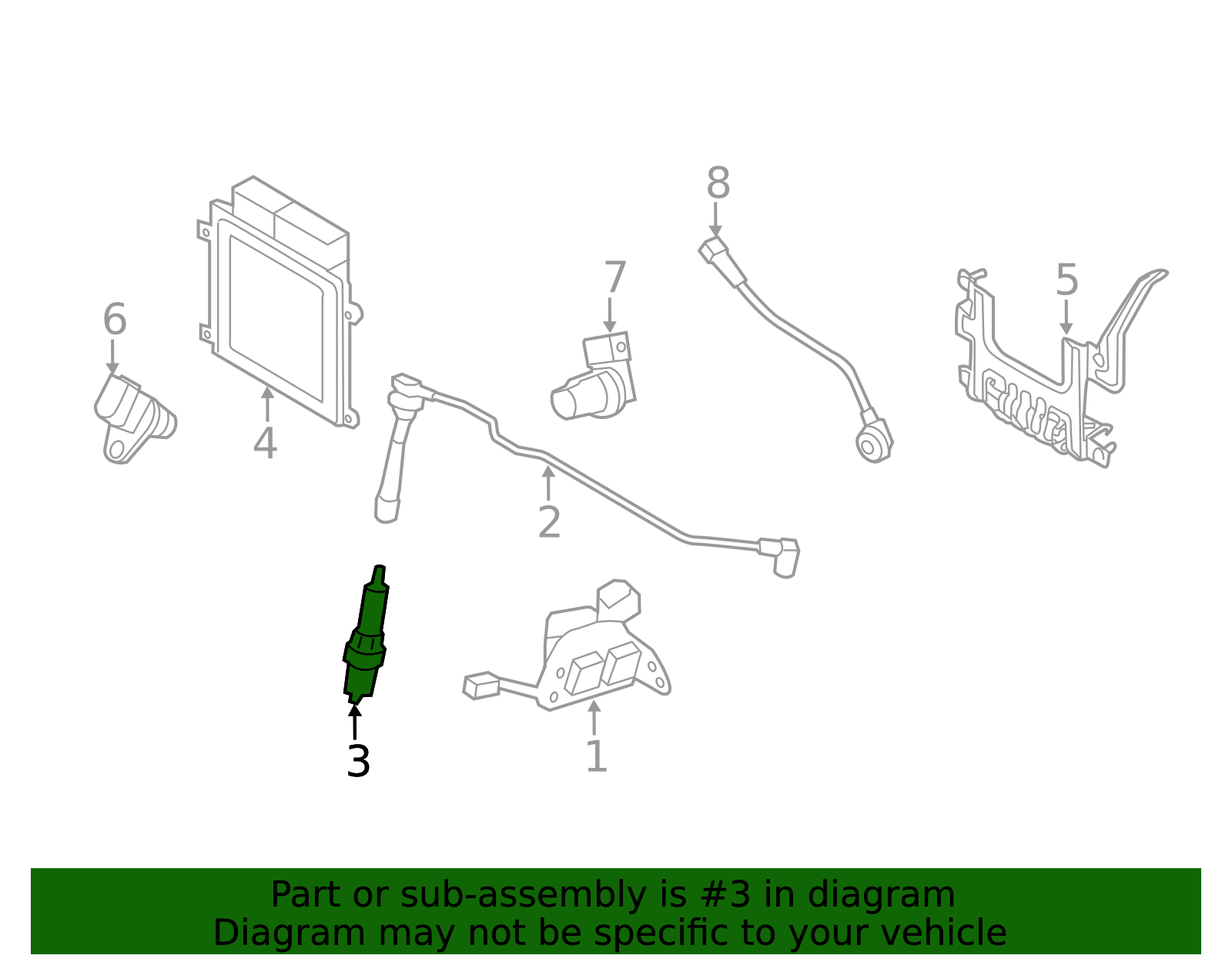 18839-11051 - Spark Plug 2009-2011 Kia | Genuine Kia Parts