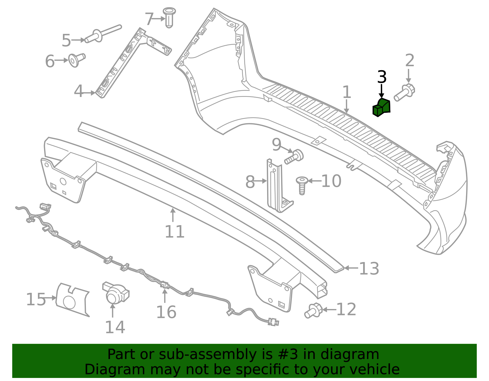 2015-2022 Ram ProMaster City Retainer 06510552AA | Mopar Parts Canada
